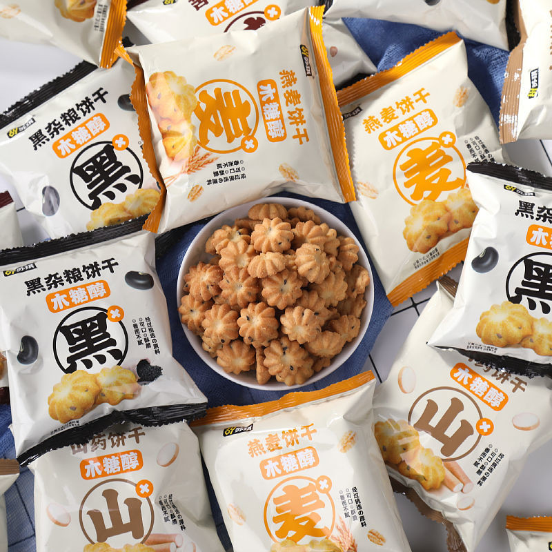 Coarse Grain Iron Stick Yam Biscuits Xylitol Food Oats Tartarian Crispy ...