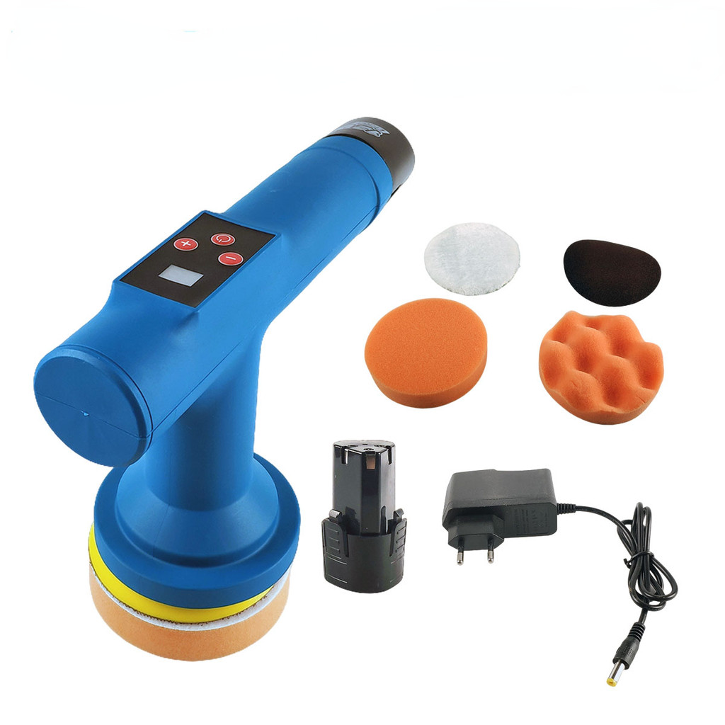 300W Electric Car Polishing Machine 12V Cordless Portable Polisher 9 ...