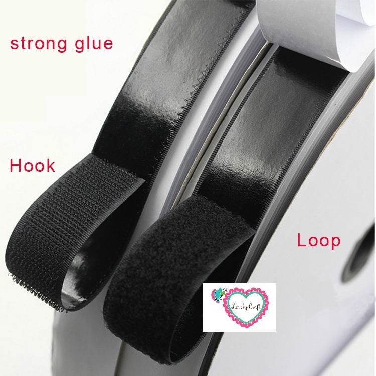 Glued Velcro Fasteners / Glued Magic Tape / Glued Loop & Hook / Pita ...