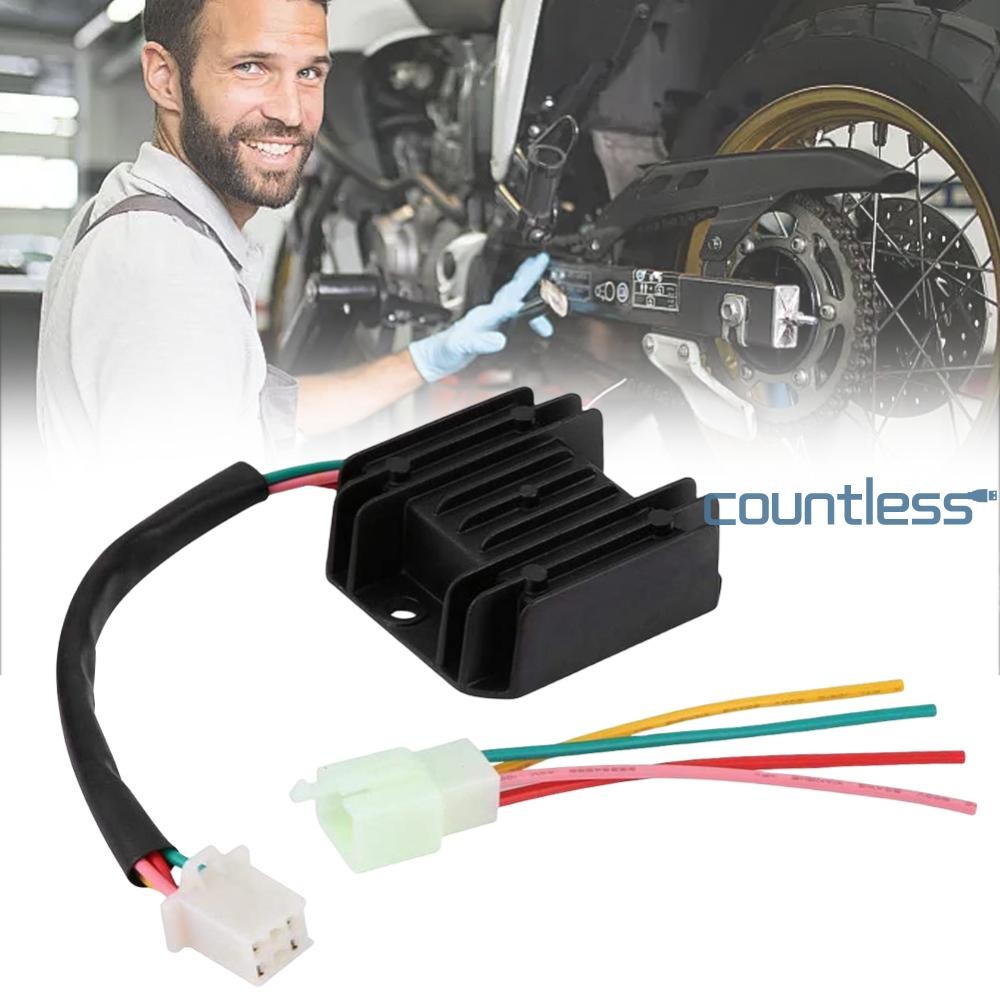 4 Wires Voltage Regulator Rectifier Current Rectifier Universal Voltage ...