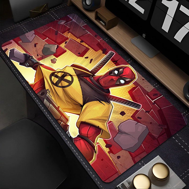 Marvel Deadpool Anime Mouse Pad Office PC Gamer Cabinet Mouse Mat ...