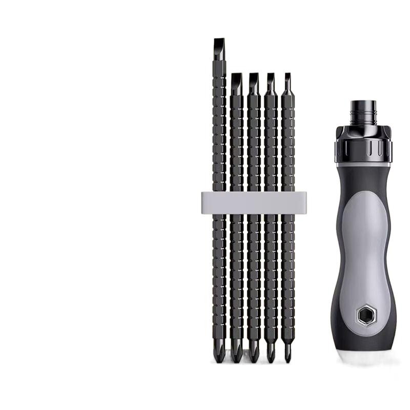 Ratchet Screwdriver Set Large Cross Word Screwdriver Dual-Purpose Two ...