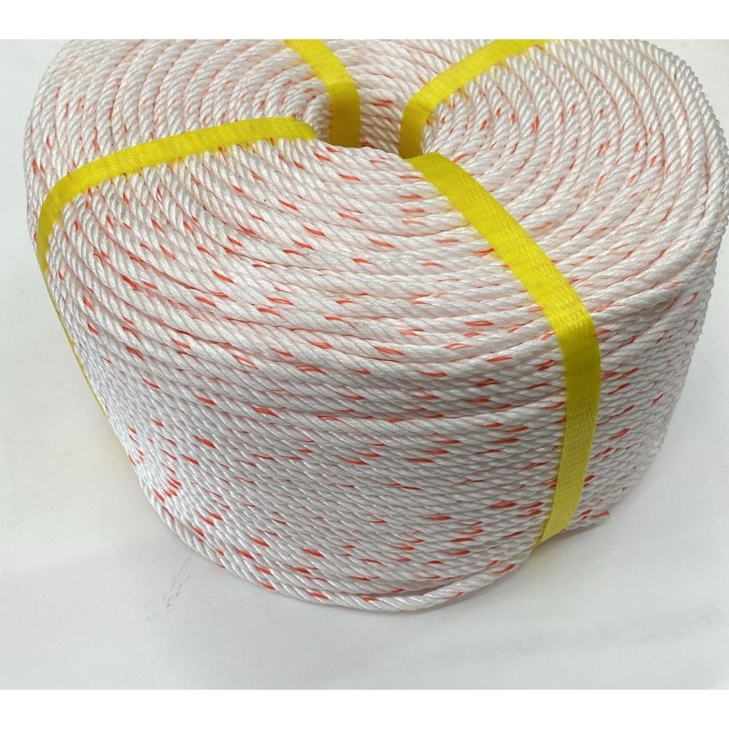 1 Roll 3kg 5MM PP Polypropylene Rope / Tali Lembu / Tali PP Nylon Putih ...