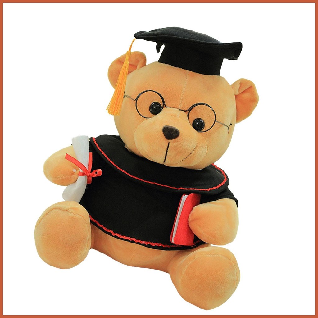 Graduation Bear Small Adorable Graduation Plush Graduation Bear Cuddly ...