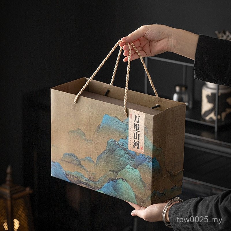 Ribuan batu tembikar yang dilukis dengan tangan, periuk balok, set teh ...