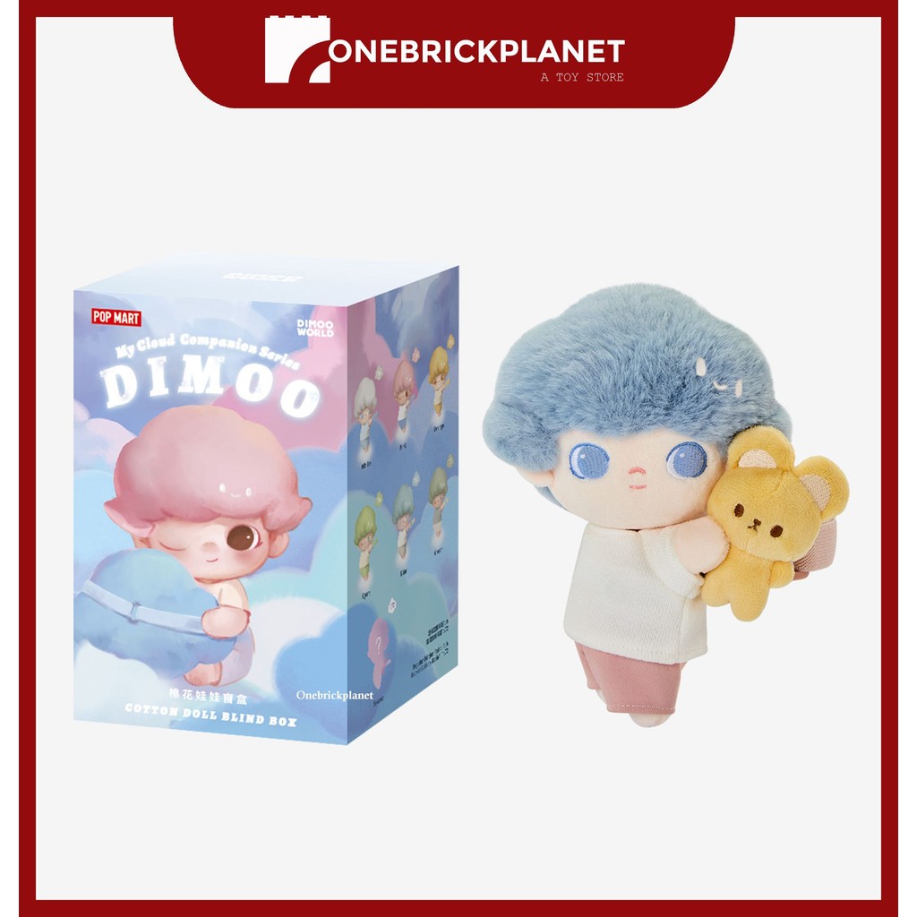 POP MART Dimoo My Cloud Companion Series-Cotton Dolls (100% Original ...