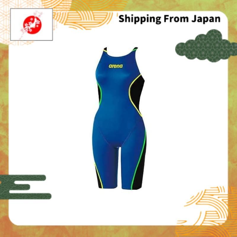 Arena Racing Swimwear Women's Half Spats (Cross Back) ORIAZ1524W DBYL ...