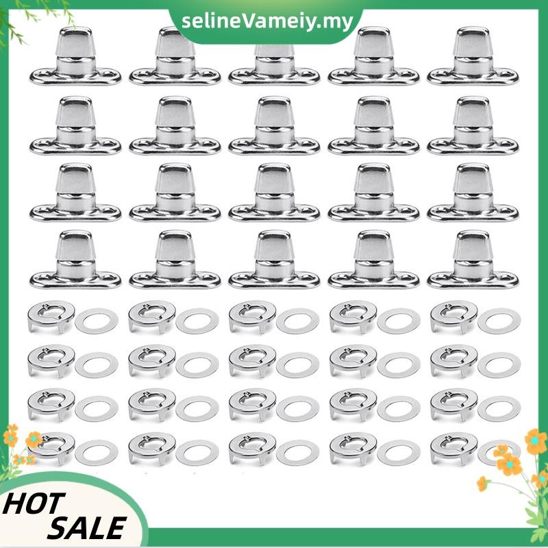 20 Sets Marine Grade Twist Lock Fasteners Turn Button Eyelet and Stud ...
