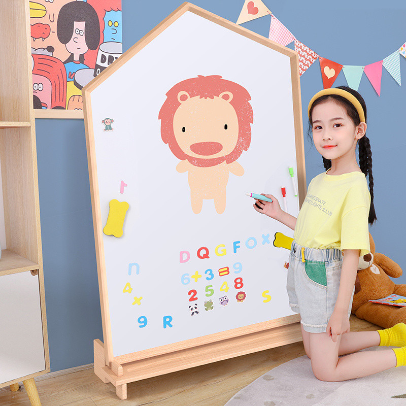 Children's Magnetic Drawing Board Baby Dust-Free Doodle Board Household ...