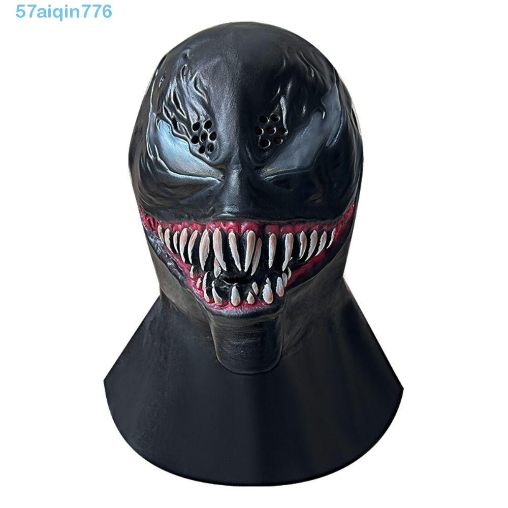 AIQIN Venom Headgear/Hand Puppet, The Last Dance Black Venom Cosplay ...