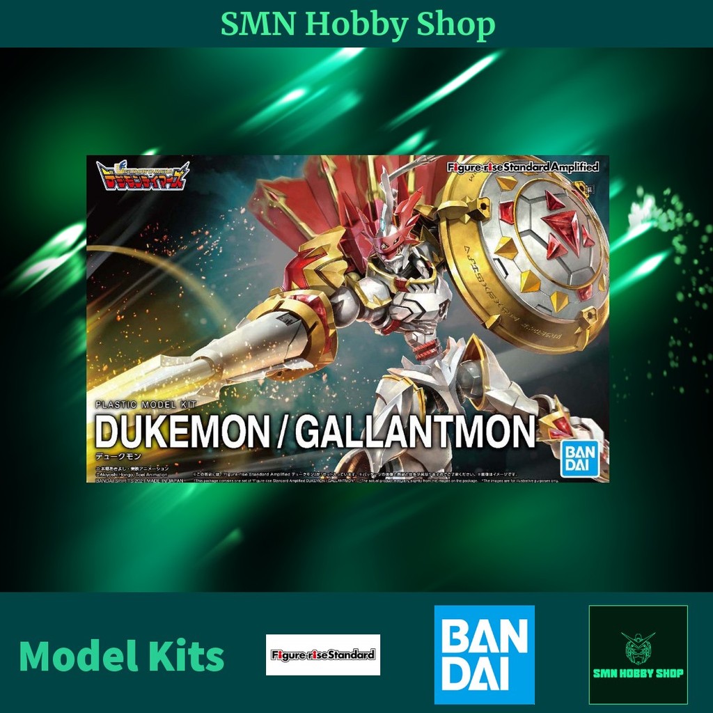 FRS Figure-Rise Standard Amplified Dukemon/Gallantmon Toys Plastic Model Kit [Digimon] (Bandai ...