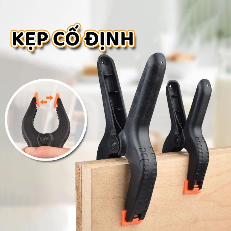 XO Wood fixing clamp, 2-6” premium A-shaped quick wood clamp, Plastic ...