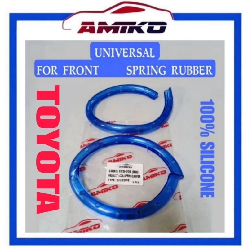 TOYOTA FRONT COIL SPRING RUBBER DAMPER UNIVERSAL SILICONE | Shopee Malaysia