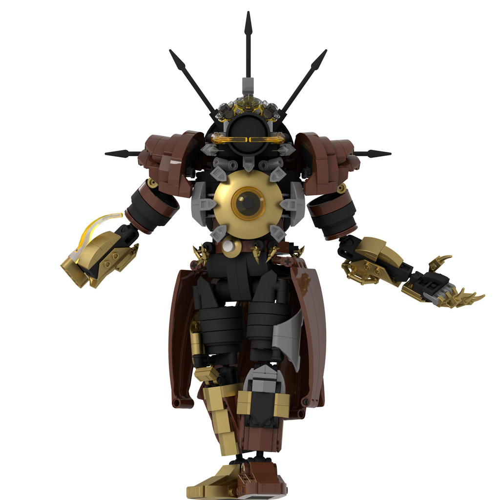 684pcs Compatiable with Lego Skibidi Toilet Titan Origin Evil Clockman ...