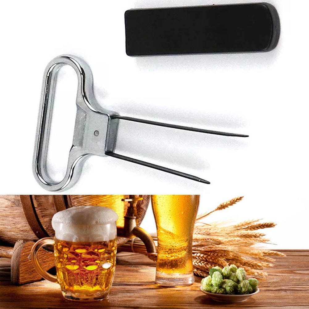 【YAFEXHM-MY】Two-Prong Cork Puller Remover Ah-So Old Wine Opener ...