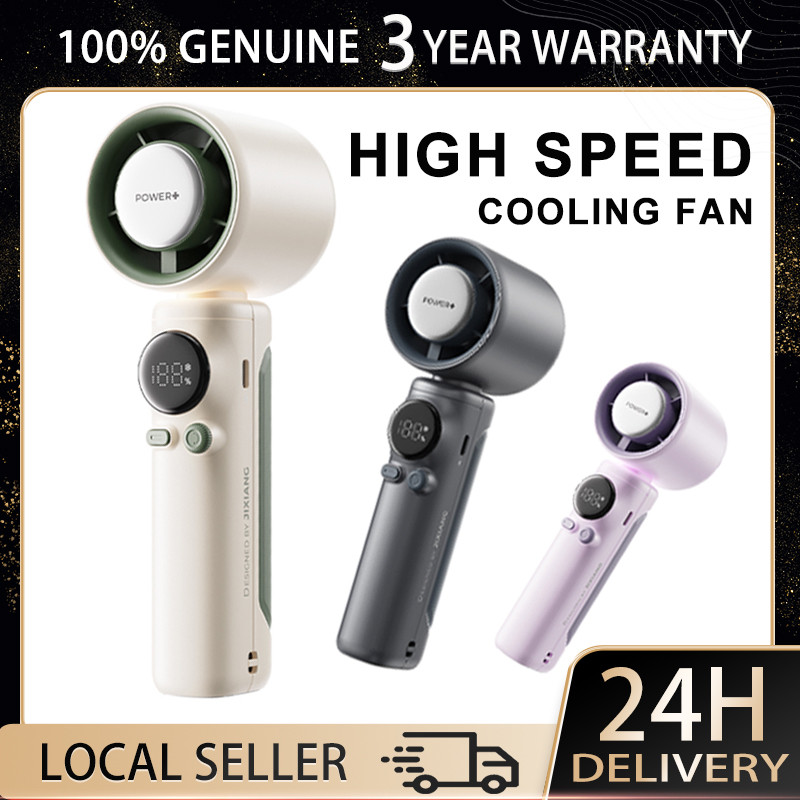 【COD】SS-026 Cooling Fan 24H High Speed Cooling Fan 4800mAh 100 Speed Portable Fan | Shopee Malaysia