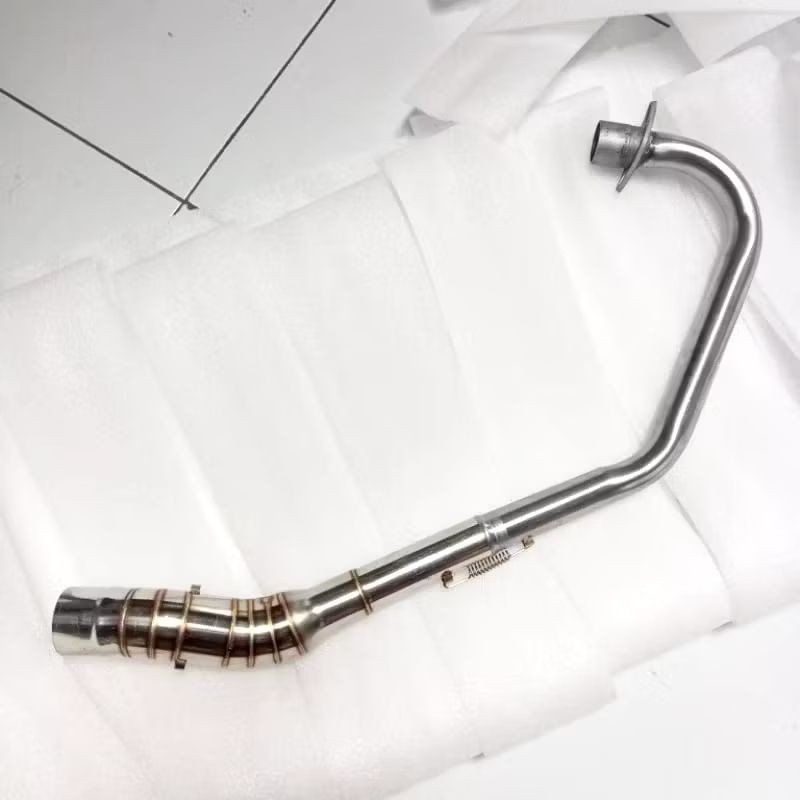 51 mm diameter out spec Open pipe big elbow for Raider 150 carb/fi ...