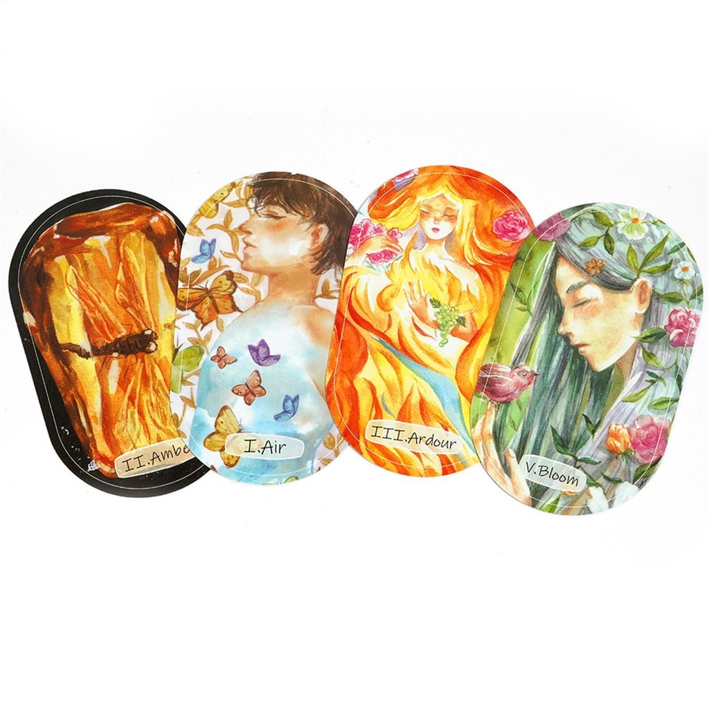 40 Card Deck Indie Oracle Deck Beautifully Illustrated Way Wild Child ...