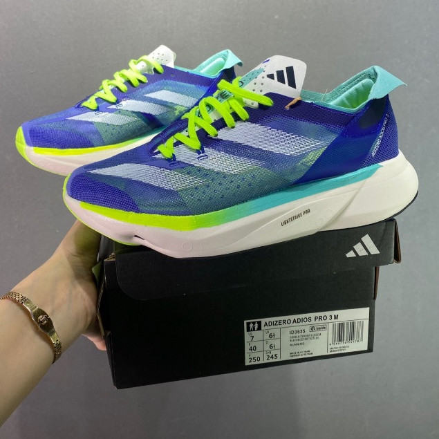 Adizero Adios Pro 3 Sneaker Men And Women Running Shoes Boston 12 ...