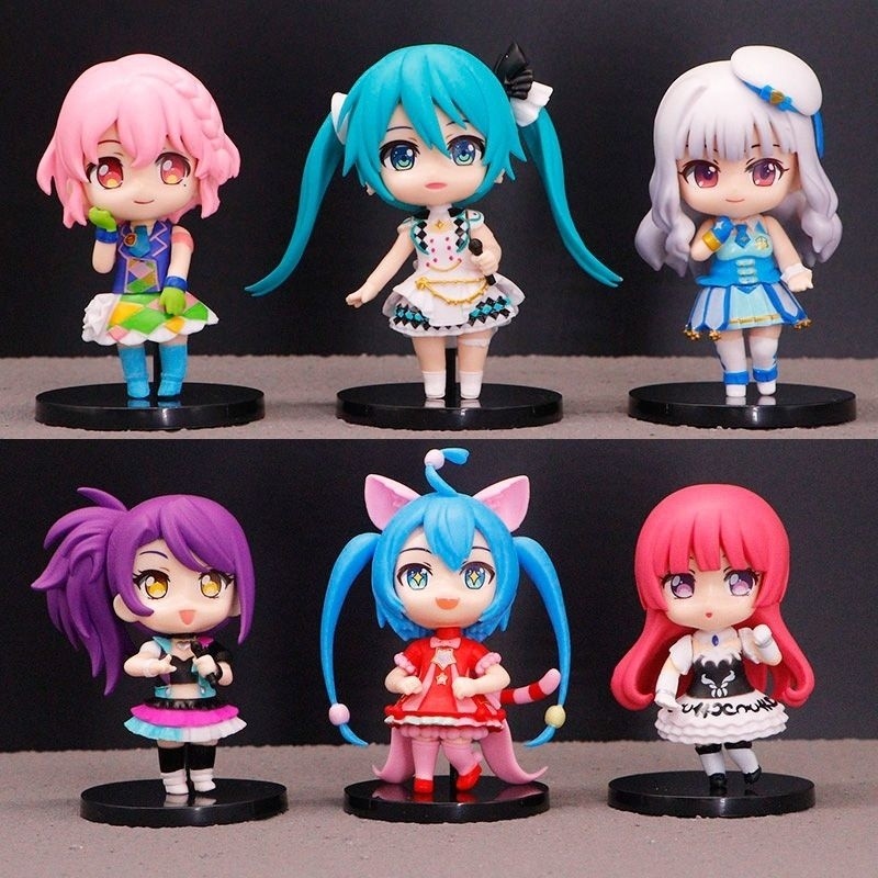 Girls Decorations Desktop Beautiful Girl Anime Two-Dimensional Hand ...