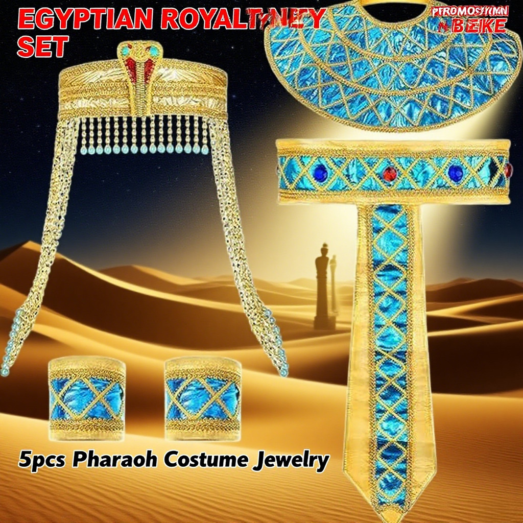 Cleopatra Costume Accessory Set - Egyptian Theme for Parties ...