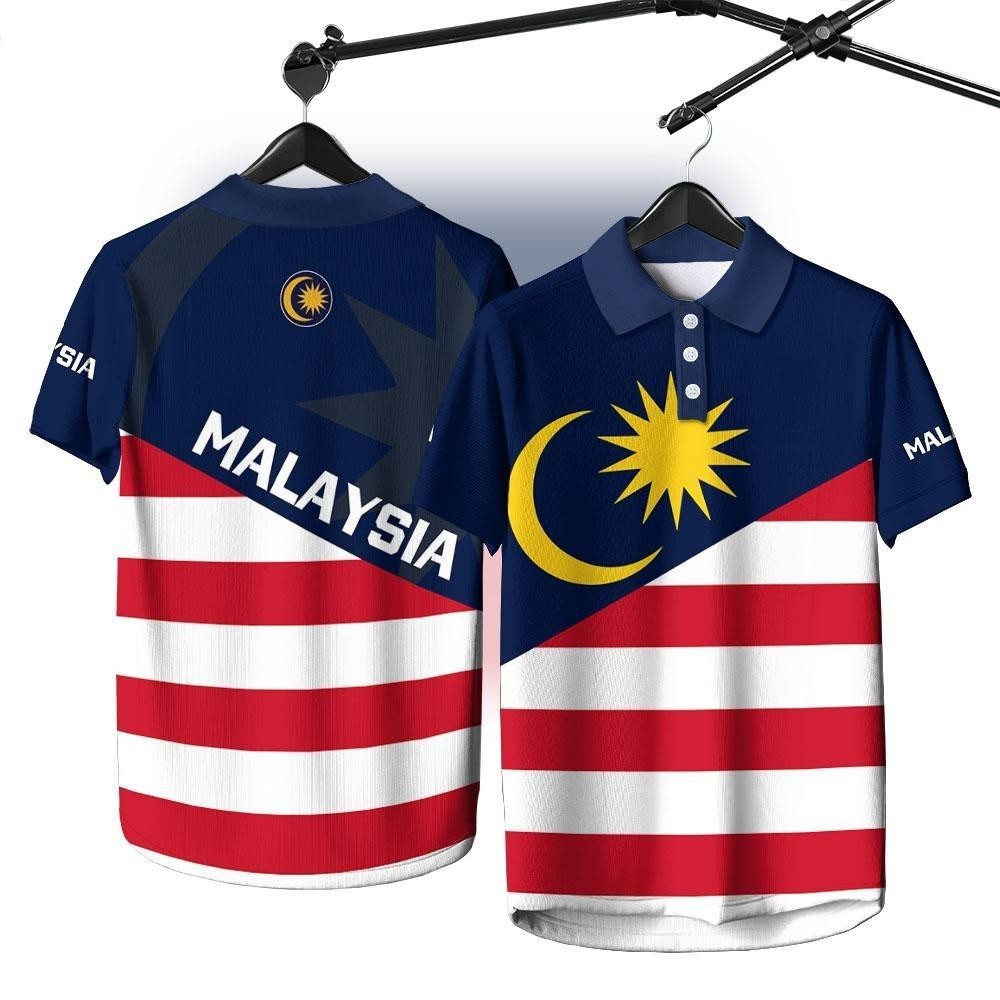 Merdeka 2025 68th Anniversary Jersey - Patriotic Short-Sleeve Polo ...