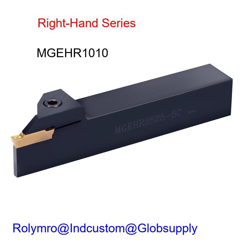 MGEHR1010 Right-Hand CNC Cutting Tool Holder External Diameter Parting ...