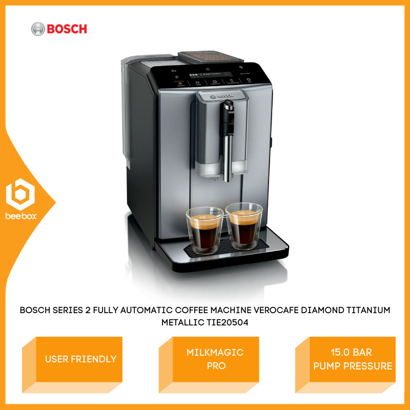 Bosch Automatic Coffee Machine VeroCafe User Friendly Milk Magic Pro ...
