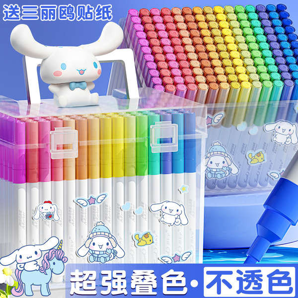 color pencil Penanda akrilik, pen cat air untuk pelajar sekolah rendah ...