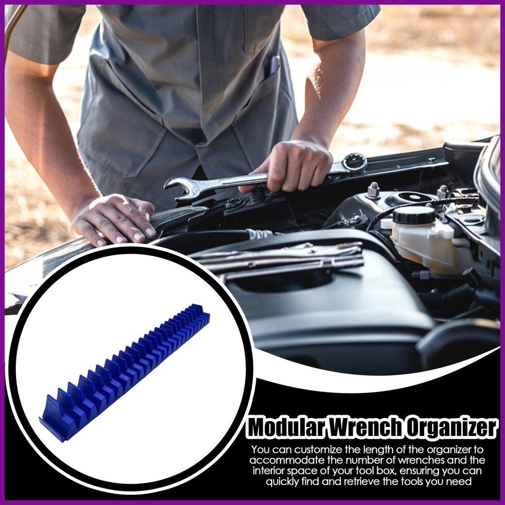 Wrench Organizer for Tool Box 10pcs Tool Box Widget Wrench Organizer ...