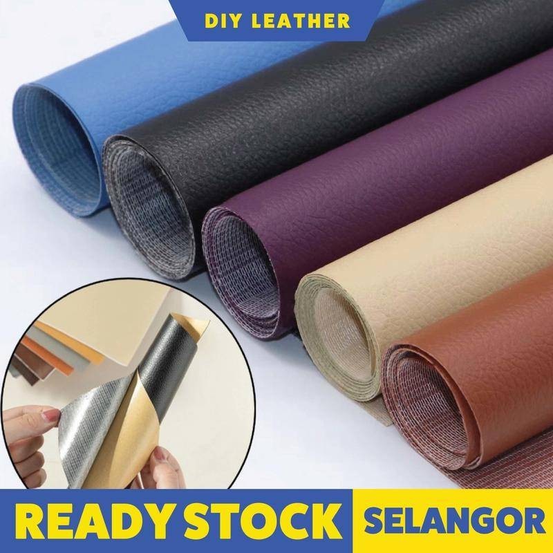 Ready Stock🇲🇾(Roll) PVC Leather Repair Patch Adhesive Self-Adhesive ...