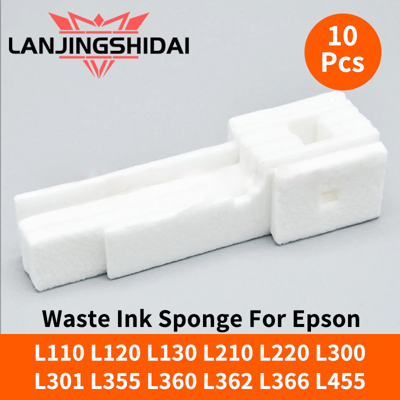 10Pcs Waste Ink Tank Sponge for Epson L210 L220 L360 L110 L120 L130 ...