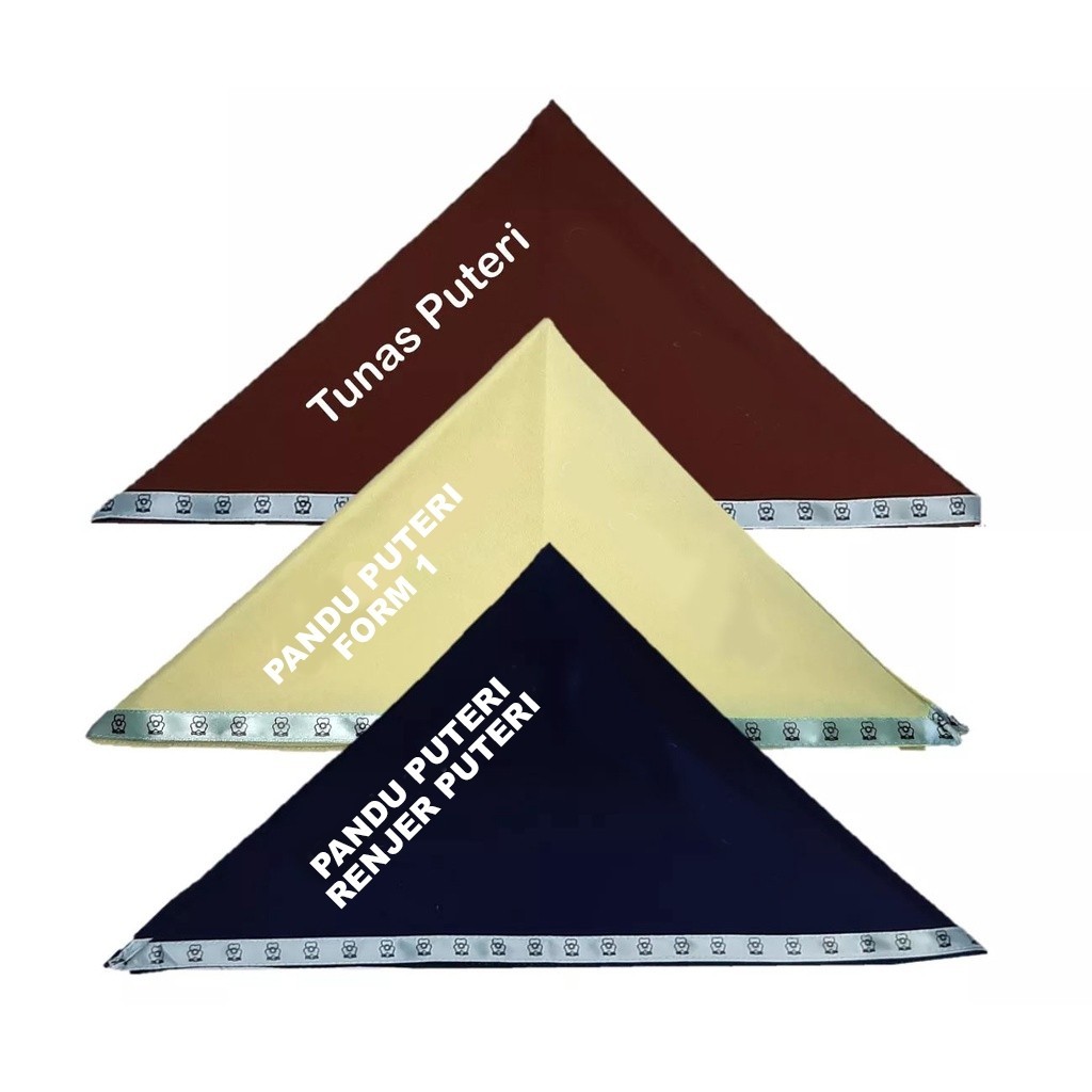 New Scarf with Logo PPPM Skaf Baru BerRiben Logo-Tunas Pandu Renjer ...