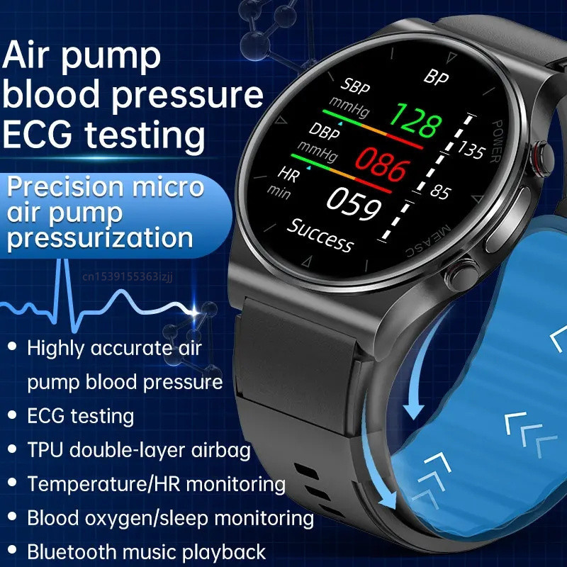 2024 P70 Laser Health Physiotherapy Smart watch ECG AI Heart Rate BP ...