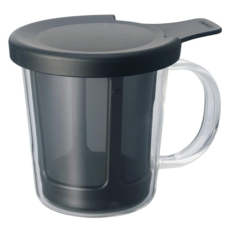 HARIO One Cup Coffee Maker 170ml Black One Cup Tea Maker Made in Japan ...