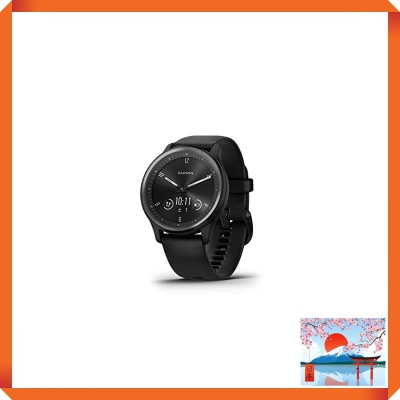 Garmin vivomove Sport Slate / Black Hybrid Smartwatch with Heart Rate ...