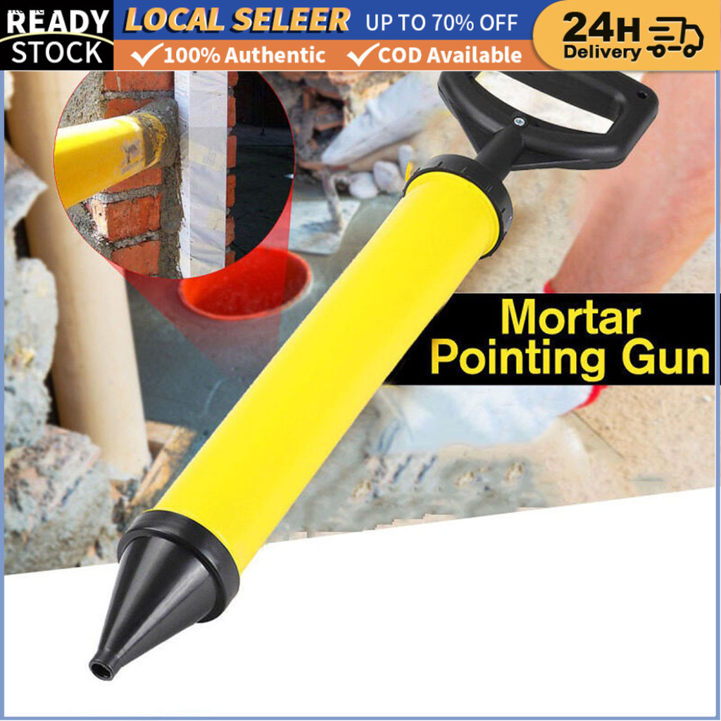 ABS Cement Caulking Gun With 4 Nozzles Cement Pump Anti-theft Door and ...