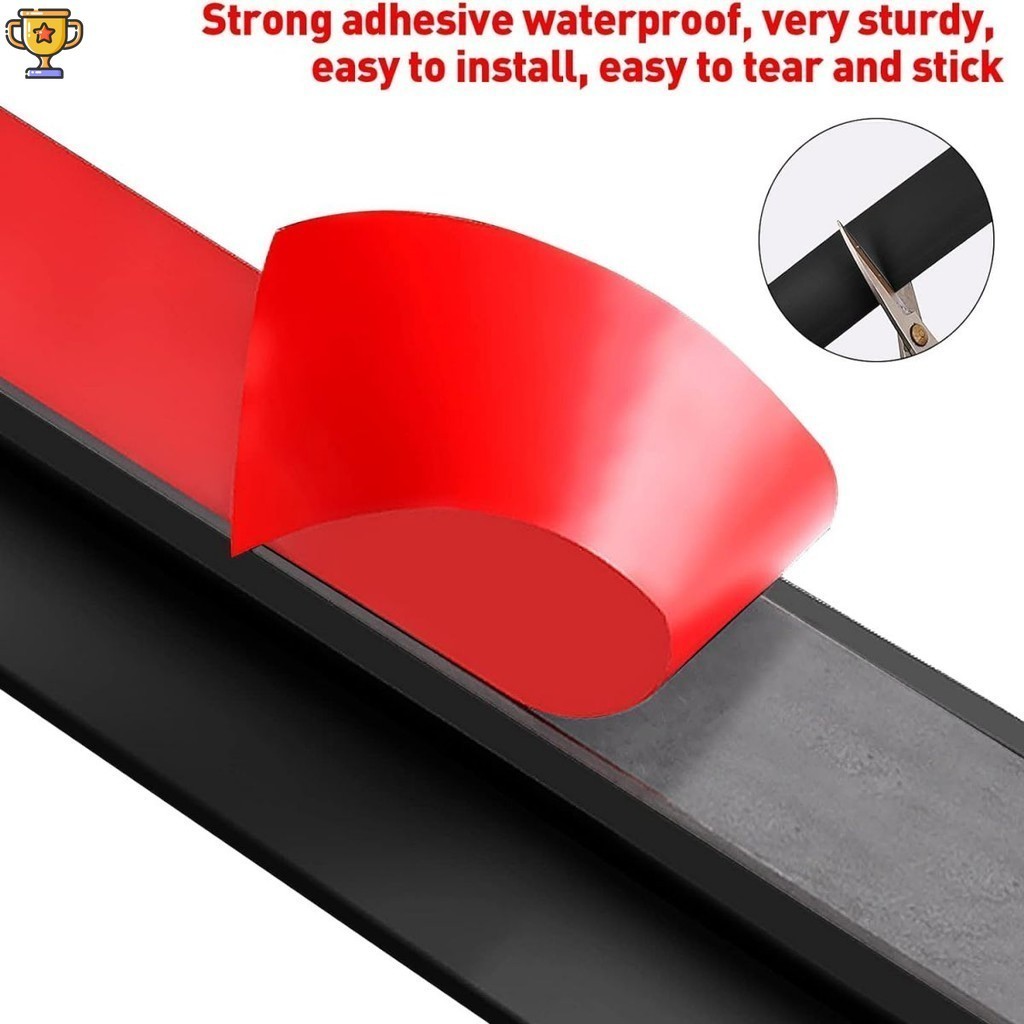 Rubber Threshold Ramp, Self Adhesive Floor Transition Strip, Door Floor ...