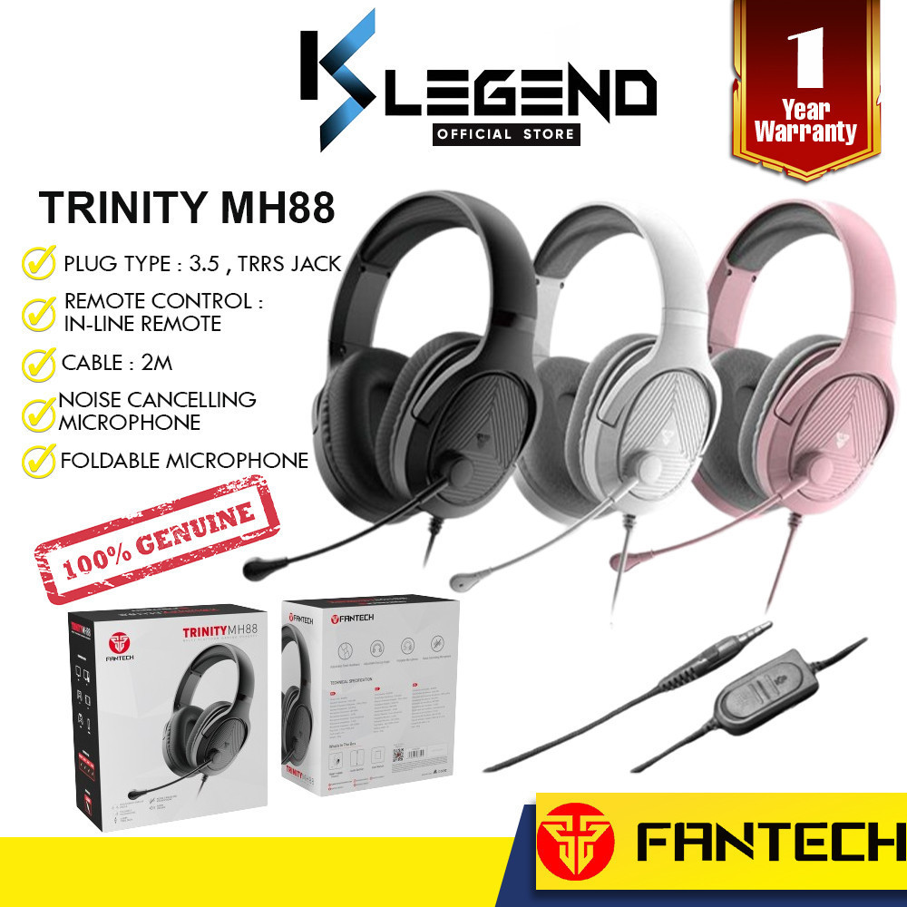 FANTECH MH88 Trinity Multi Platform Gaming Headset | Shopee Malaysia