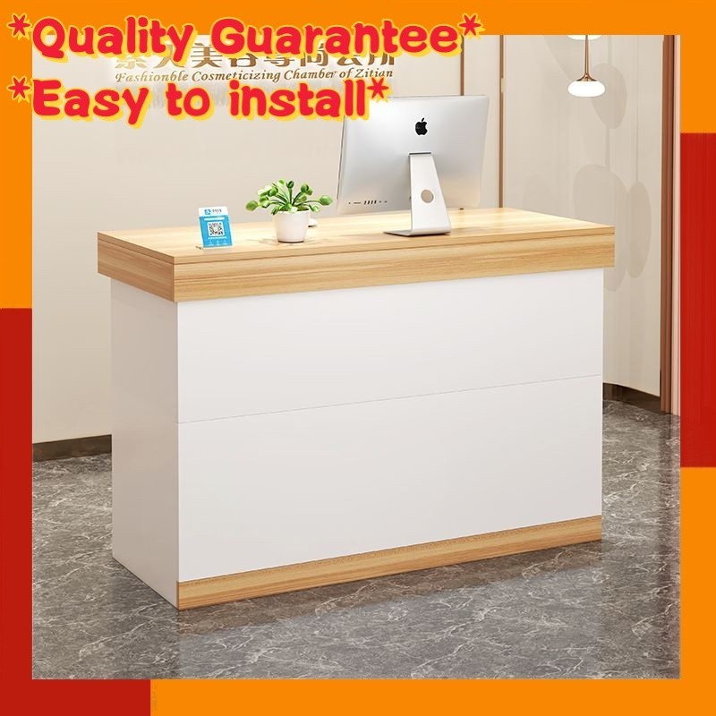 Reception desk cashier counter checkout counter bar counter office ...
