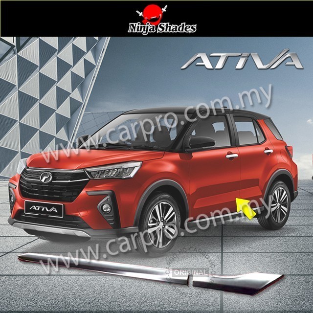 Perodua Ativa Body Side Moulding Trim Lining Accessories Protector ...