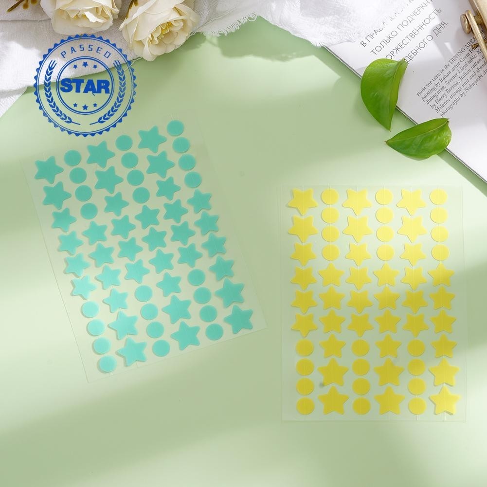 60pcs/sheet Colorful Star Circle Acne Pimple Patch Covering Care ...