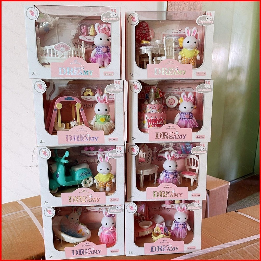 Jason YaSiNi Action Figure Cady Rabbit Nests Simulation room living ...