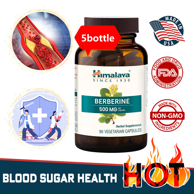 Berberine 500 mg - Supports Immune System, Overall Health, Circulation ...