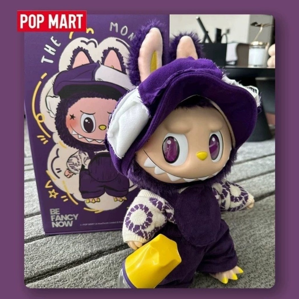 Genuine POPMART Milan Fashion Weekly Joint Model Pop Mart labubu Vinyl ...