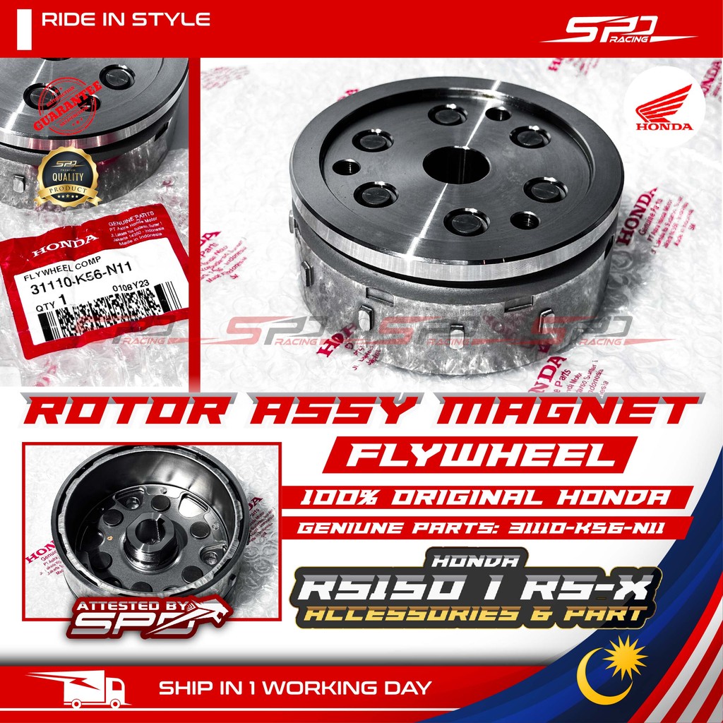 RS X Flywheel I Rotor Assy Magnet I 100% Original Honda Genuine Parts I ...