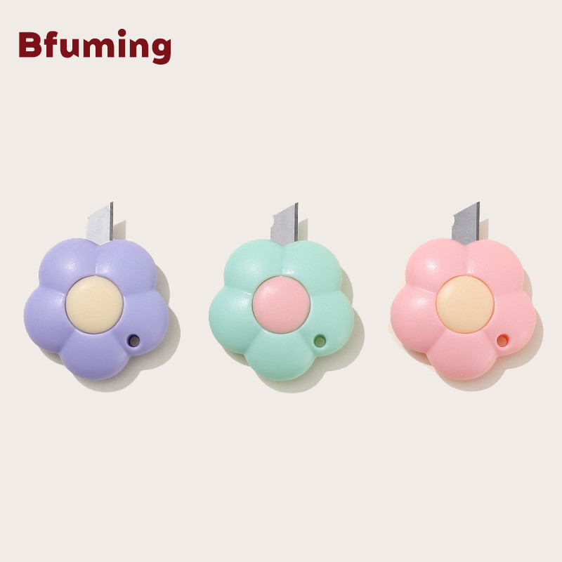 Bfuming Flower Mini Cutter Pen Knife Parcel Art Cutter Stationary ...