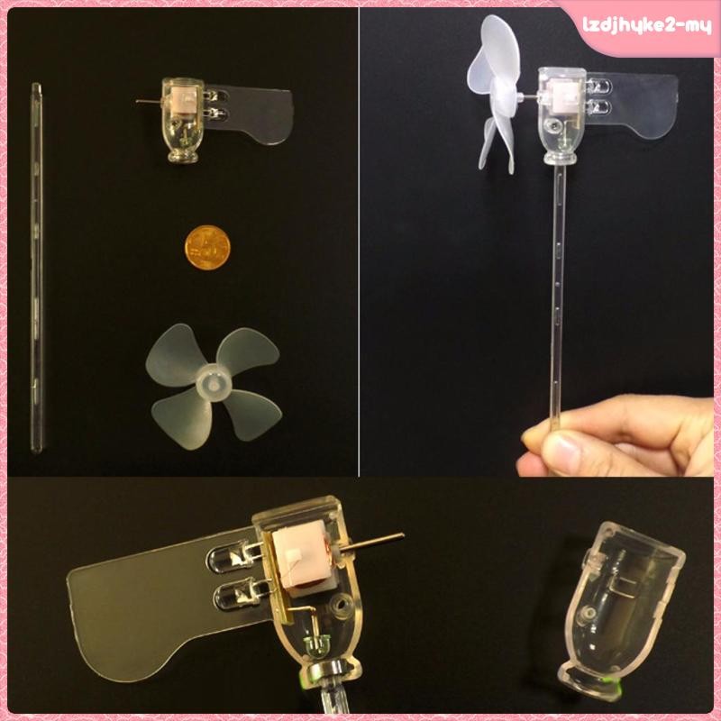 [ Turbines Small Wind Generator LED DIY Mini DC Motor Set | Shopee Malaysia