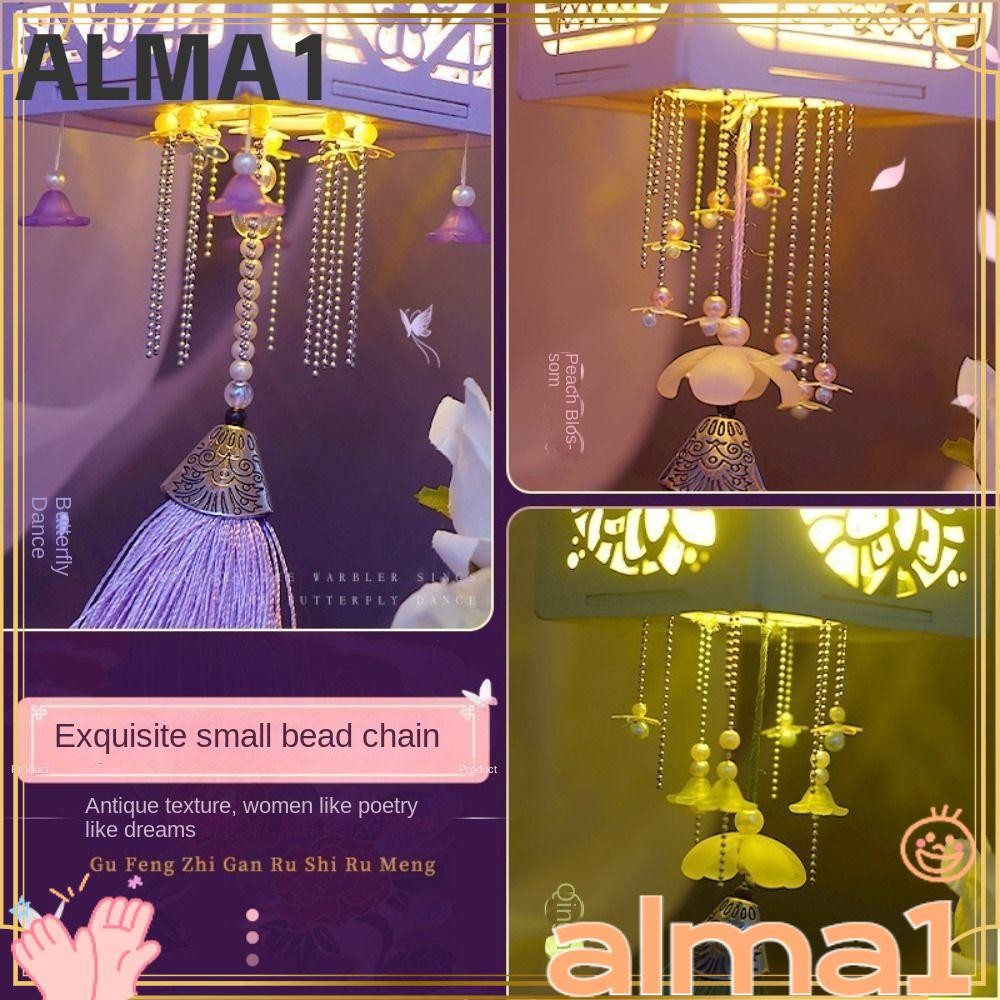 ALA Mid-Autumn Festival Lantern, DIY Chinese Hand-held Lanterns, LED ...