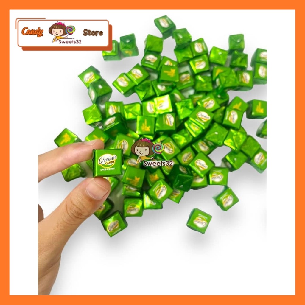REPACKING【30pcs 】ALIBABA Chocolate Candy Choco Cube HALAL | Shopee Malaysia